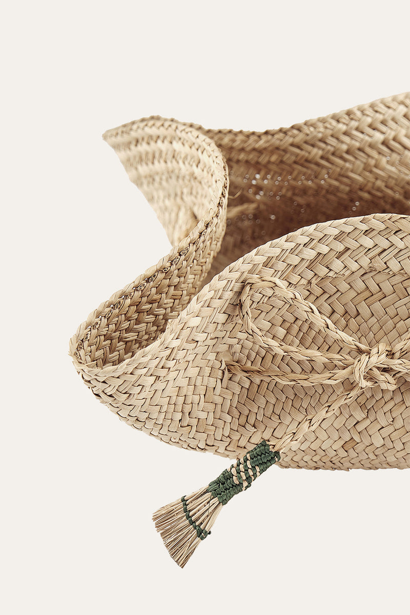 El Cocuy Mini Bread Basket In Jade Set of 4- Home Collection | Johanna ...