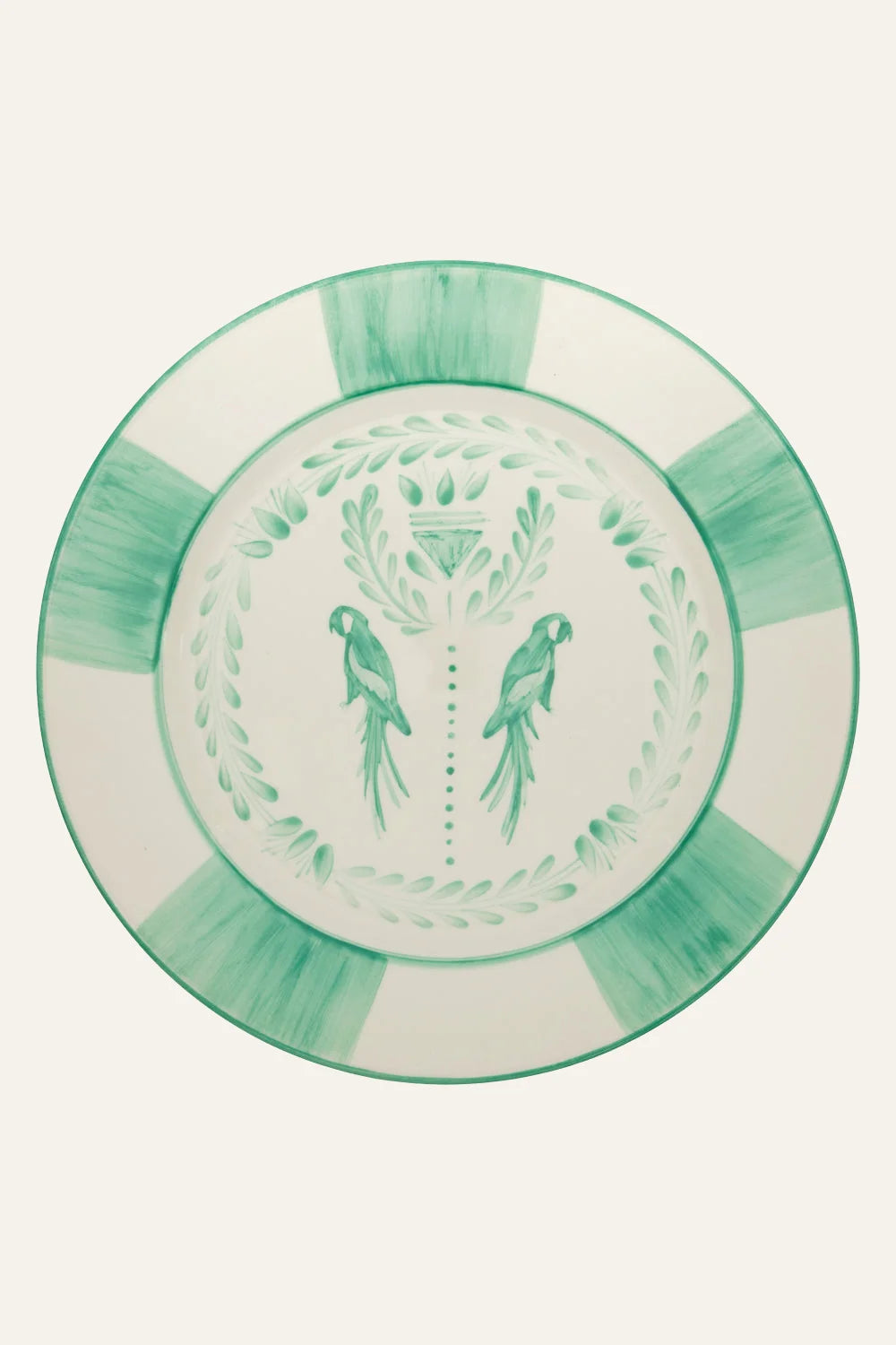 Macao Dinner Plate in Aqua Set of 2 - Home Collection | Johanna Ortiz